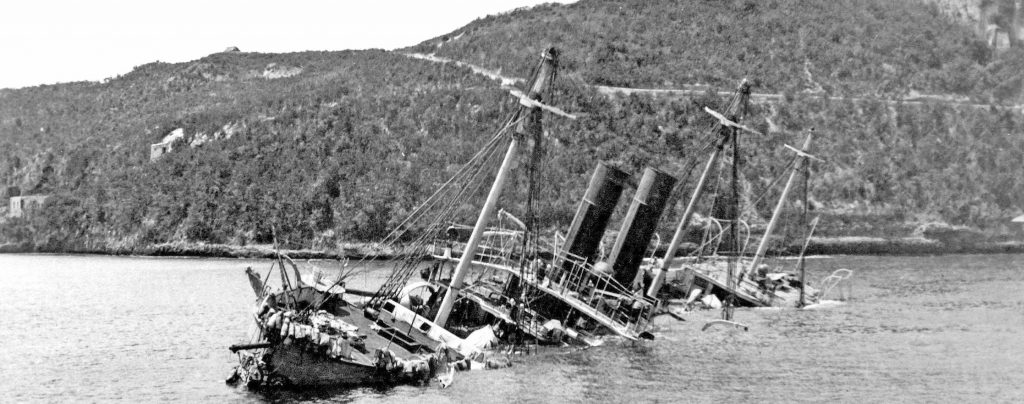 "Reina Mercedes", the Spanish ship that served the Navy and the US Navy ...